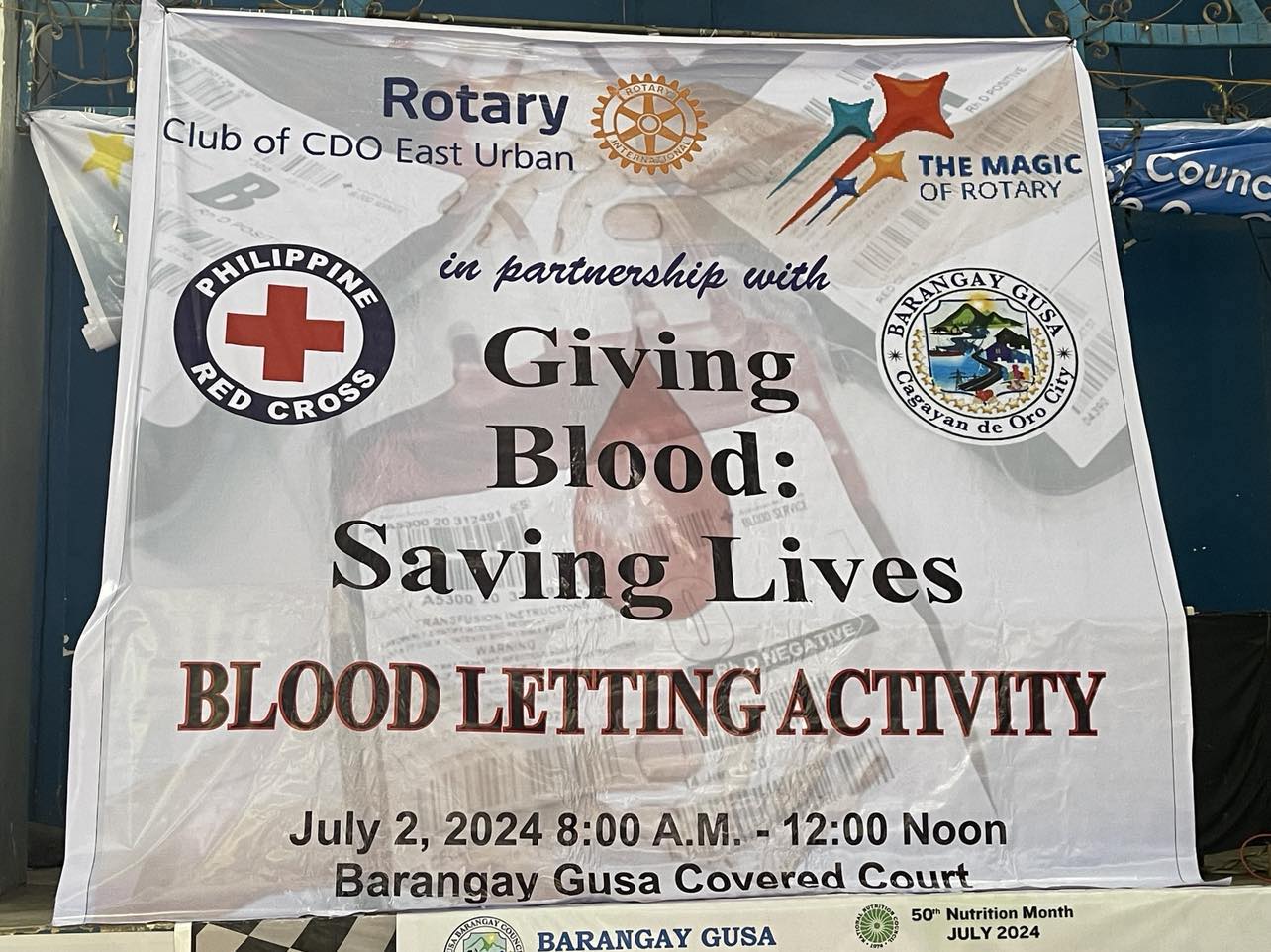 RC CdO East Urban Hosts Successful Blood Letting Activity in ...