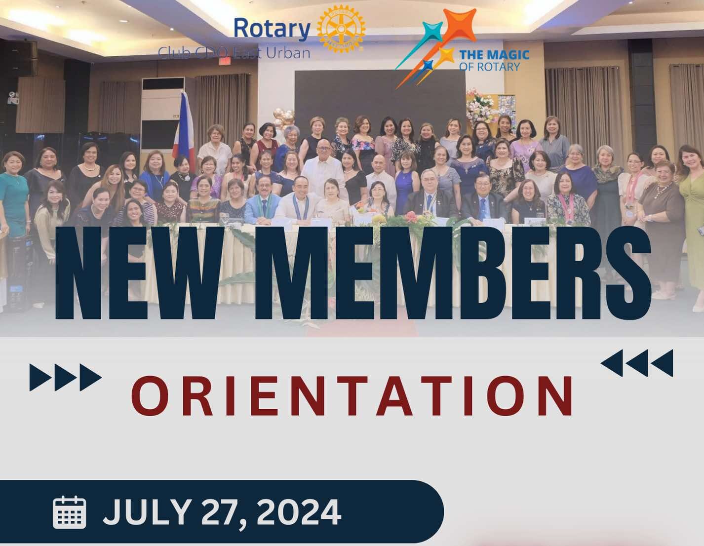 RC CDO East Urban Successfully Conducted Its New Members Orientation ...